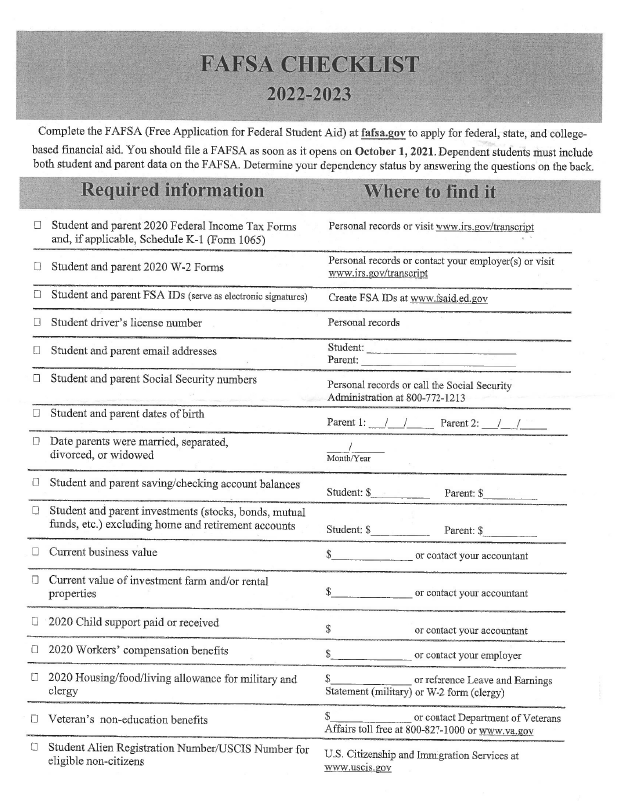 Financial Aid | Helena High School